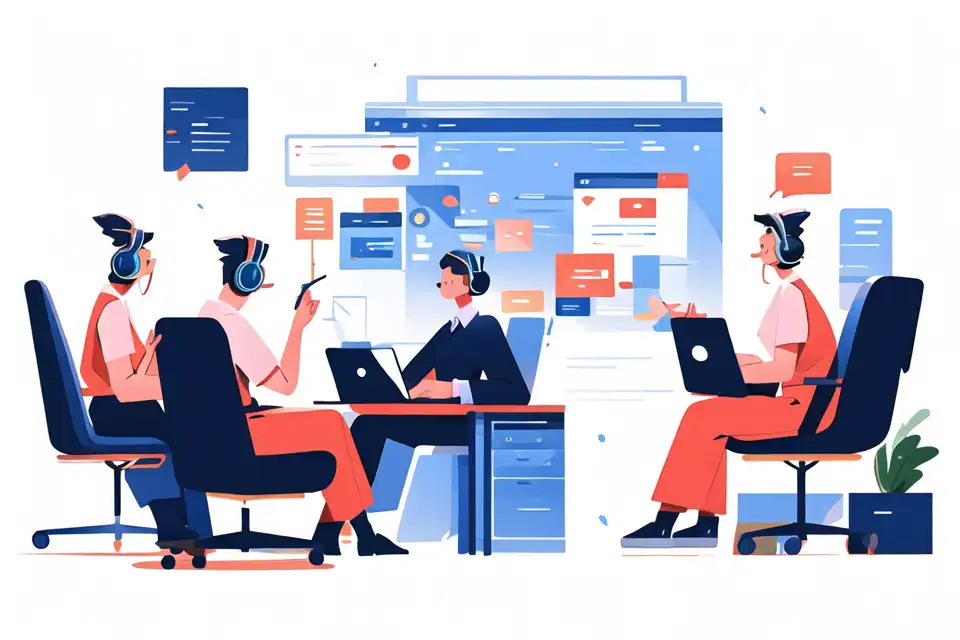 an image for project hierarchy for software development teams