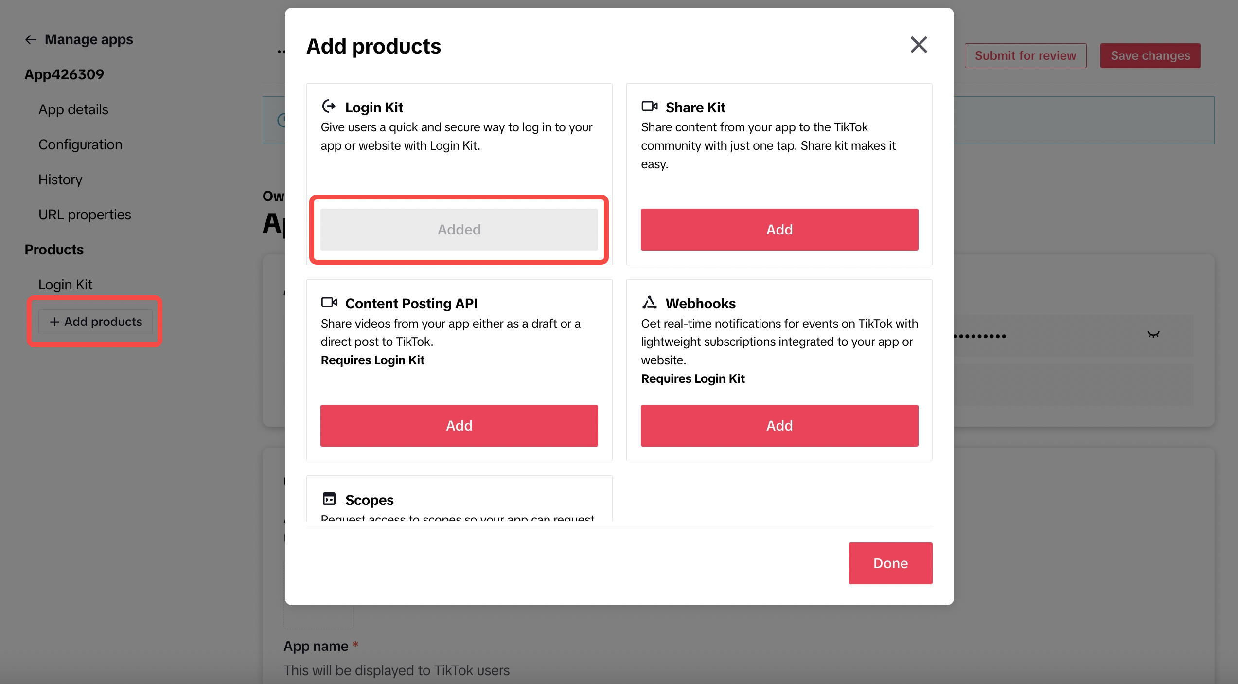 TikTok for Developers